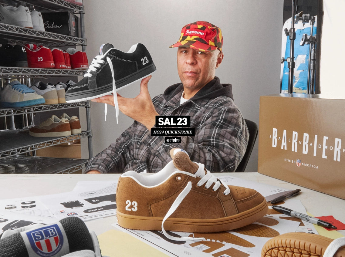 Sal Barbier’s iconic etnies Sal 23 skate shoe returns! – SK8 Clothing