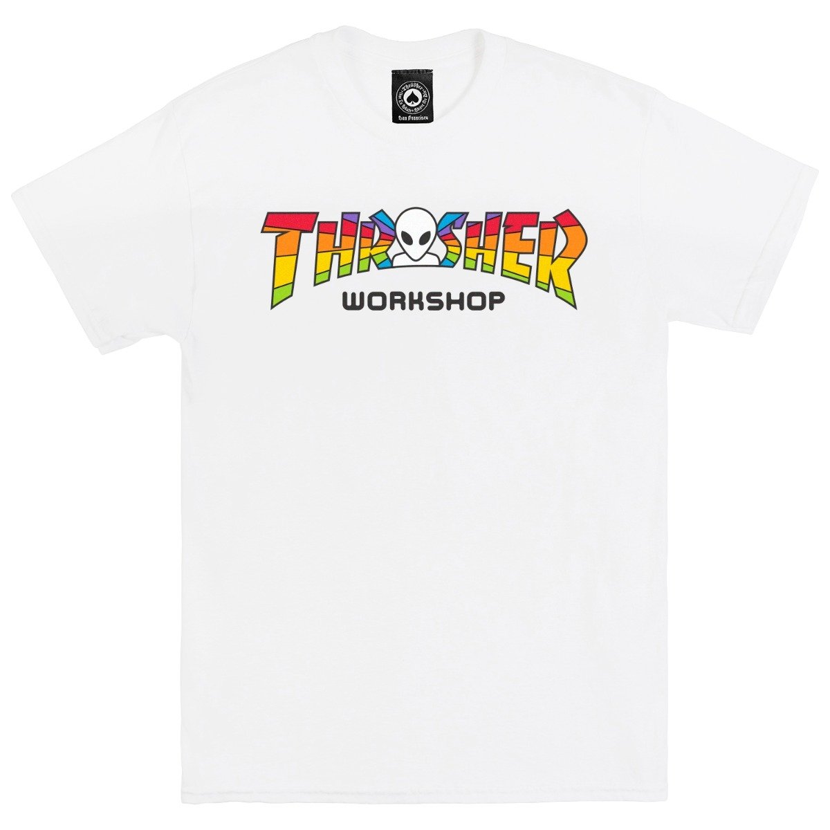 Alien Workshop x Thrasher Spectrum Tee, White – SK8 Clothing