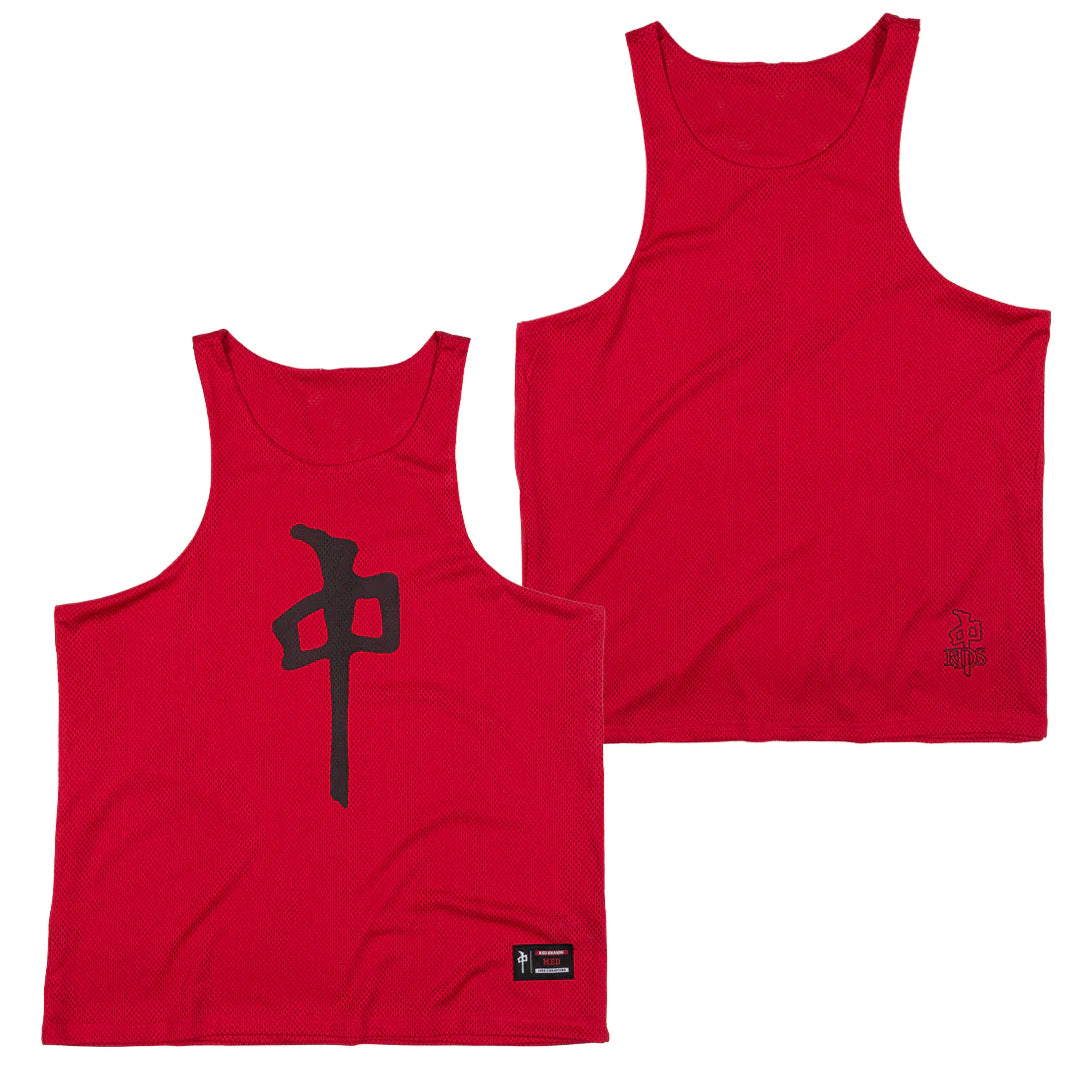 RDS Mesh Chung Tank, Red Black – SK8 Clothing