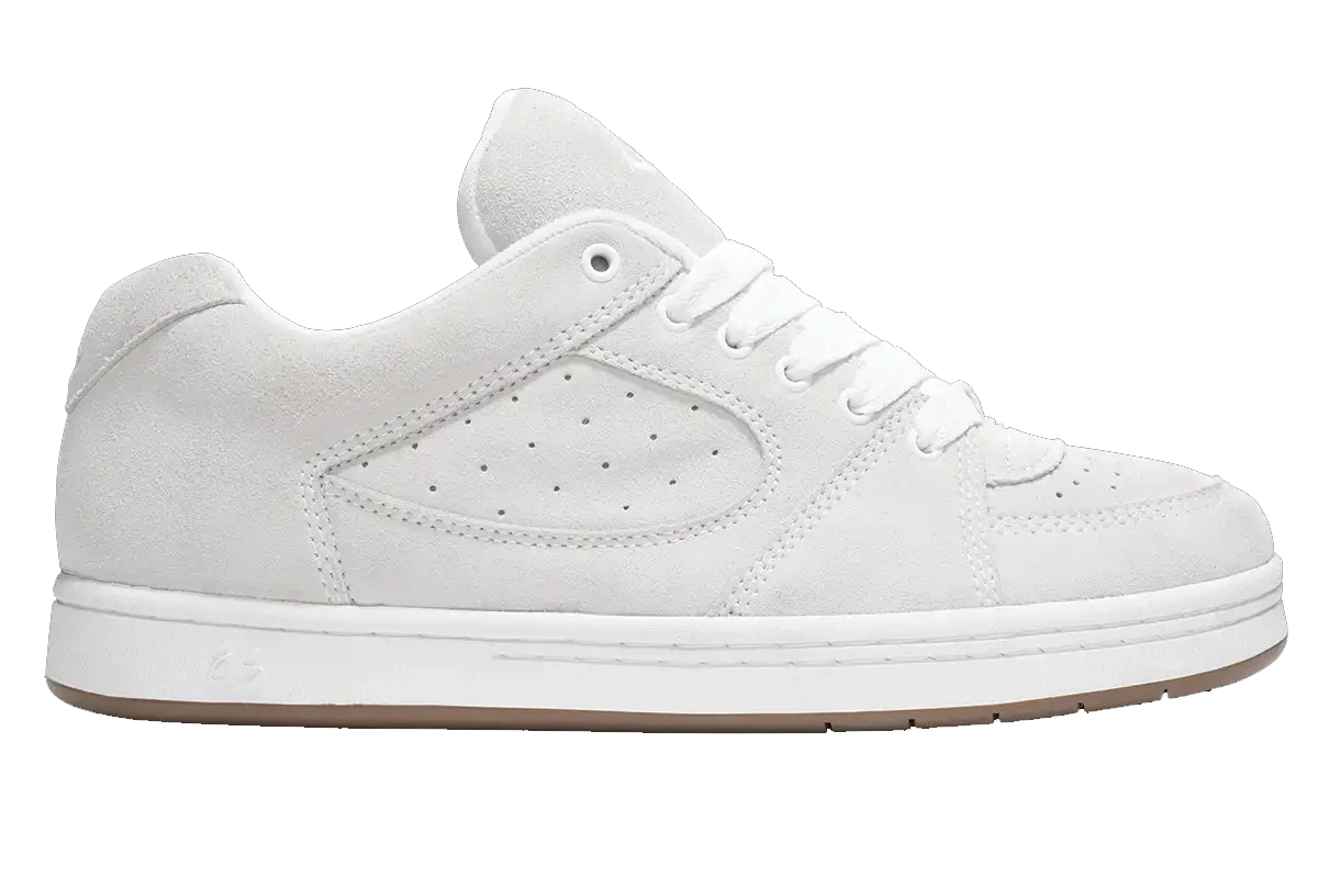 eS Accel Skate Shoe, White Gum – SK8 Clothing
