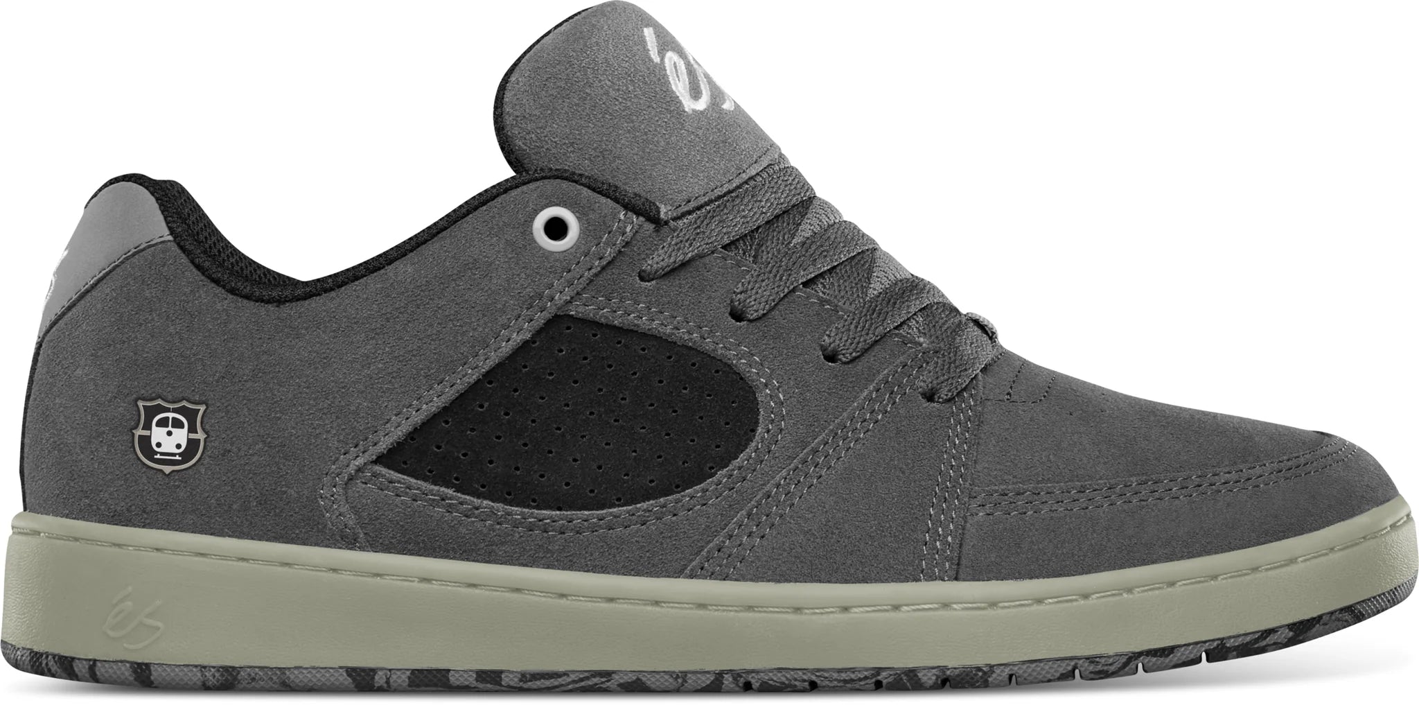 eS Accel Slim x Sants Shoe, Grey Black – SK8 Clothing