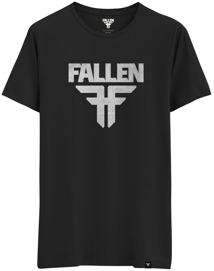 Fallen Insignia Tee, Black – SK8 Clothing