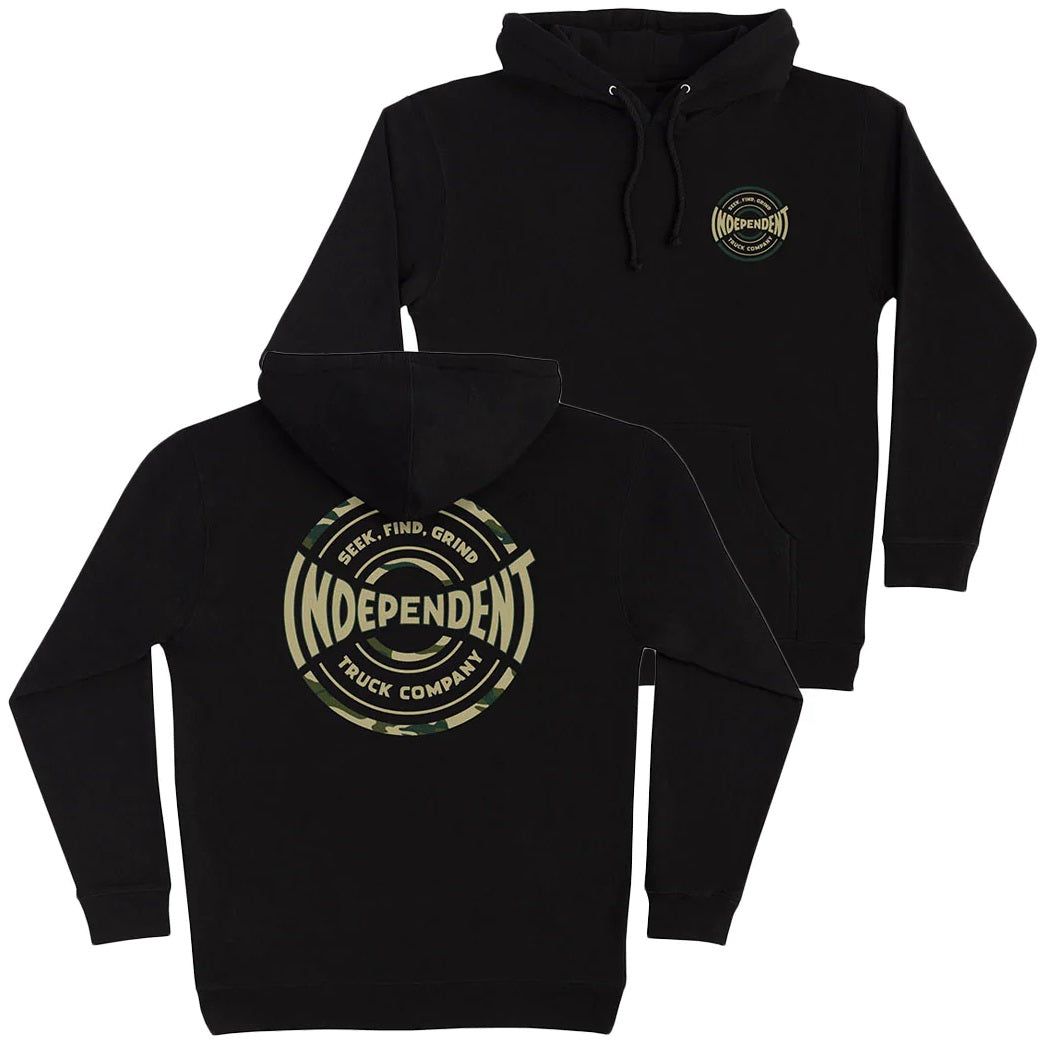Independent SFG Concealed Hoodie, Black – SK8 Clothing